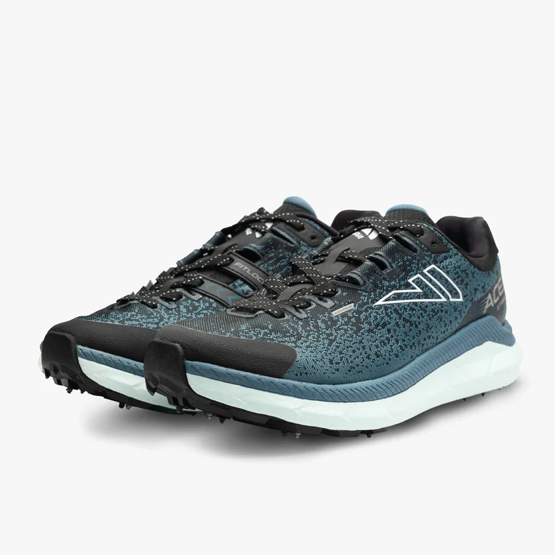 VJ Sarva Ace winter running shoes with studs - Men - Widetoes